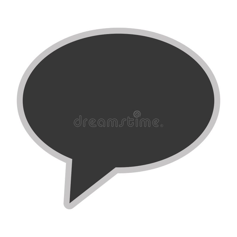 Grey conversation bubble stock image. Image of opinions - 73307019