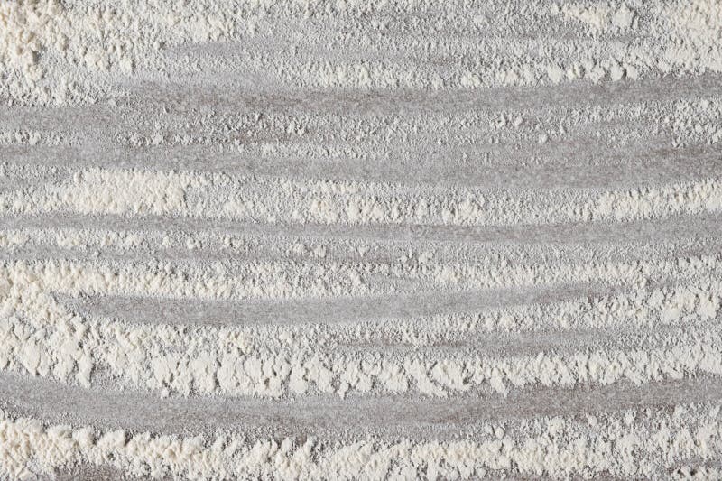 Grey Cooking Background Spilled Wheat Flour Stone Top View Stock Photos ...