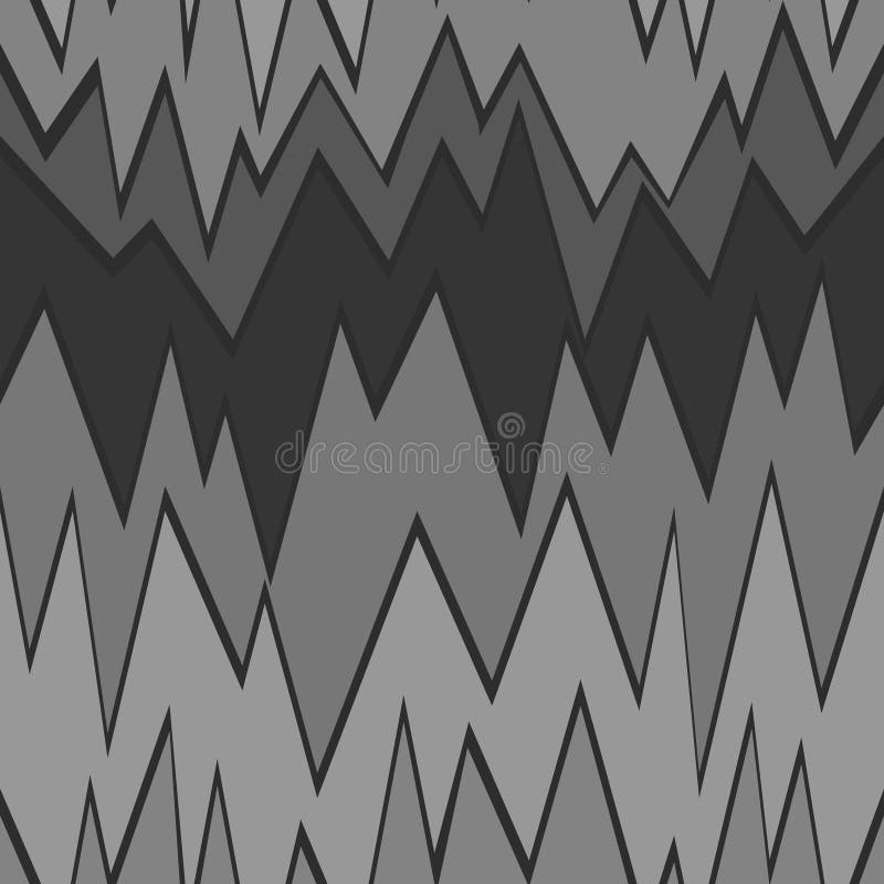 Grey Corner Pattern for Execution of a Document Stock Illustration ...