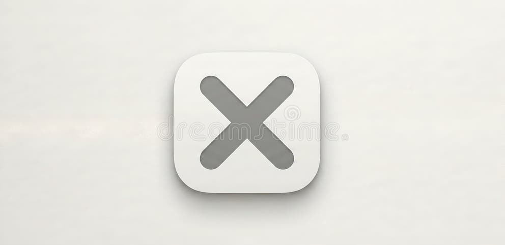 Rounded Delete Button Stock Illustrations – 991 Rounded Delete Button ...