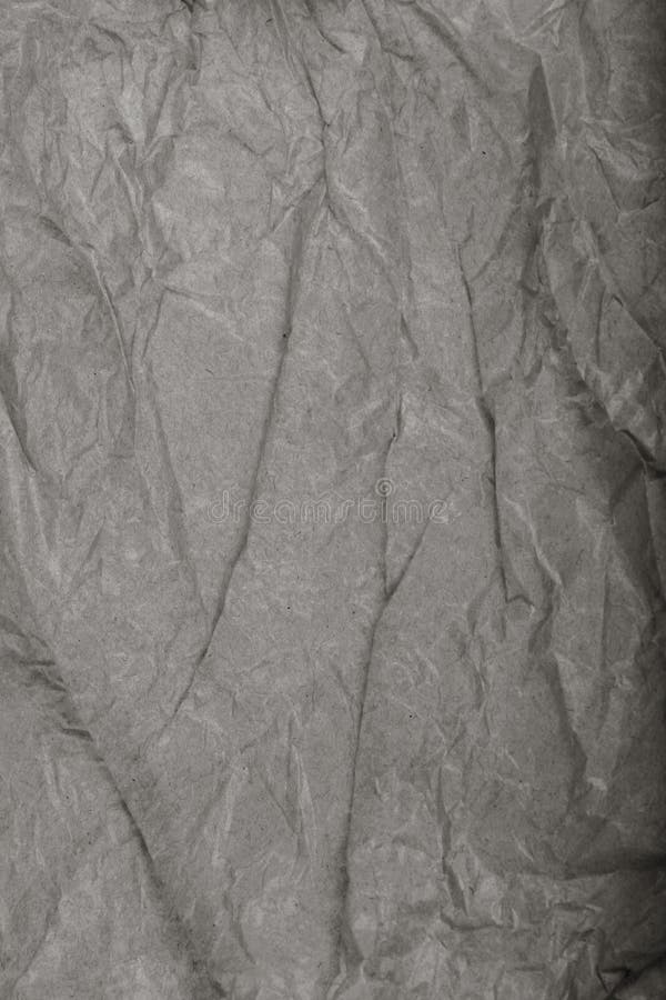 Grey crumpled paper stock photo. Image of gray, material - 6444652