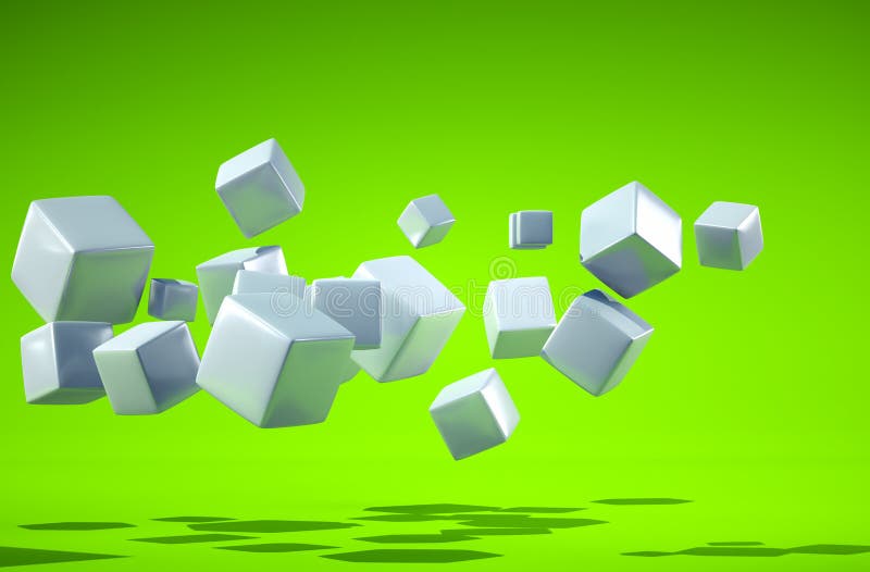 Grey cube stock illustration. Illustration of sphere - 28364667