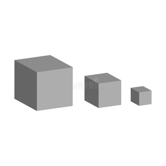 Grey Cubes, Great Design for Any Purposes. Design Element. Vector ...
