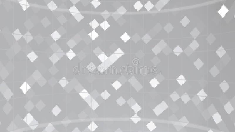 Grey Curve Pixel Grid Background Loop Animation. Stock Video - Video of ...