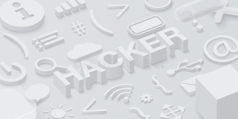 Grey Hacker Or Coder Icon Isolated On White Background Programmer Developer Working On Code