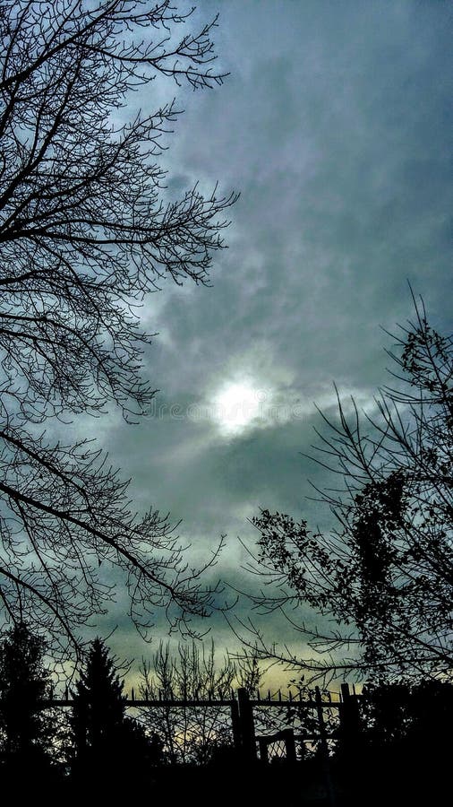 Grey day in the morning stock image. Image of grey, morning - 164089727