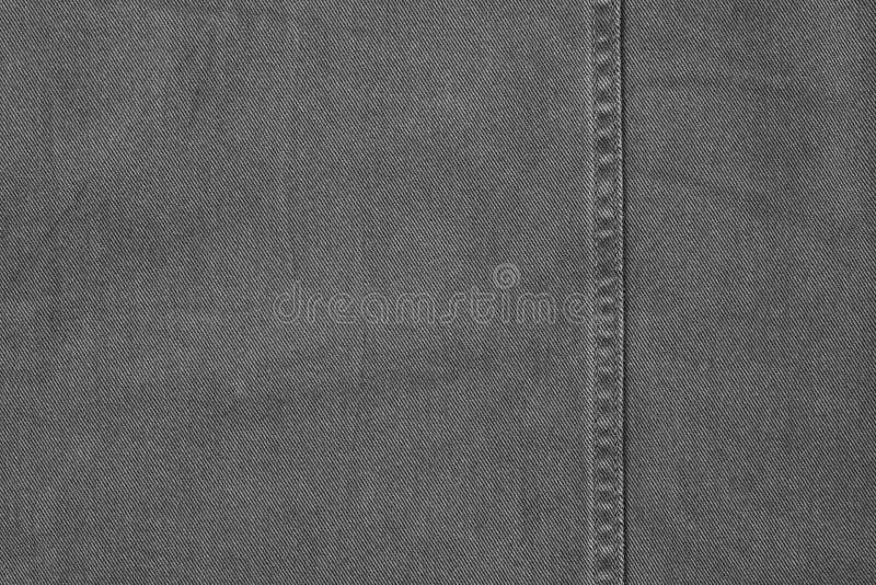 Grey denim with stitching stock photo. Image of decor - 226716742