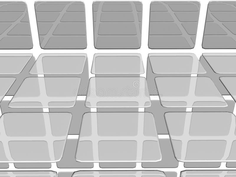 Grey dimensional cubes stock illustration. Illustration of plane - 12868913
