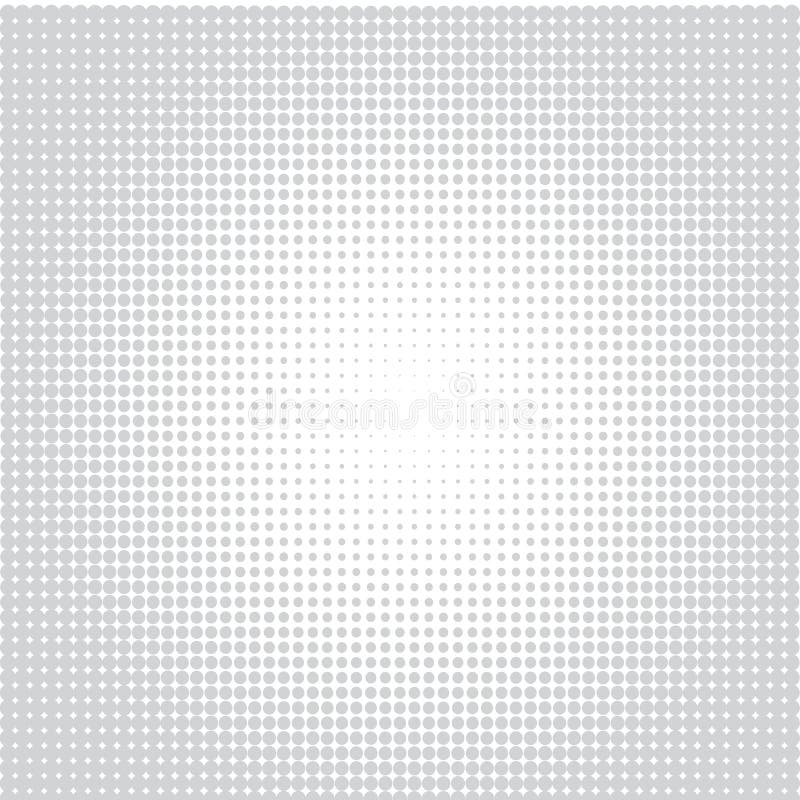 Grey Dots on White Background Stock Vector - Illustration of shape ...