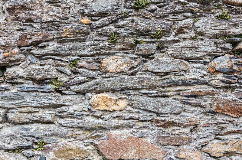 Grey dry stone wall. stock image. Image of tradition - 68109595