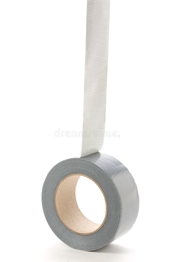 Grey Duct Tape stock photo. Image of plastic, sticky, binder - 6302950
