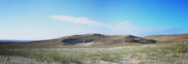 Grey Dunes in the Fall Time. Stock Photo - Image of forgotten, park ...
