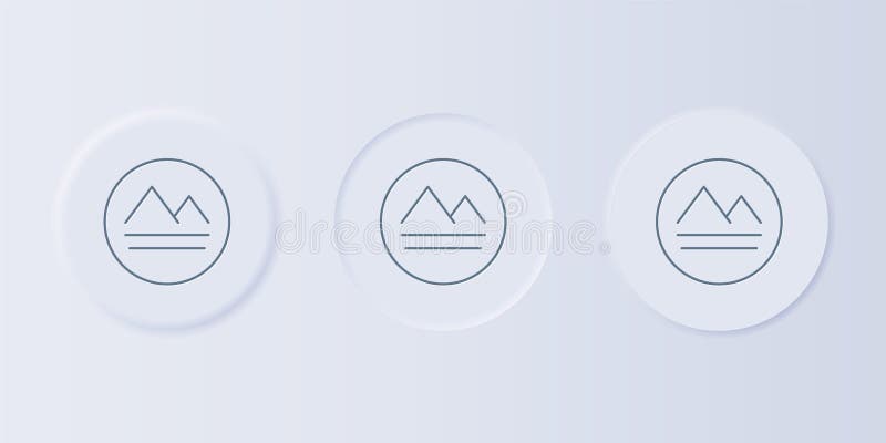 Grey Earth Element of the Symbol Alchemy Icon Isolated on Grey ...