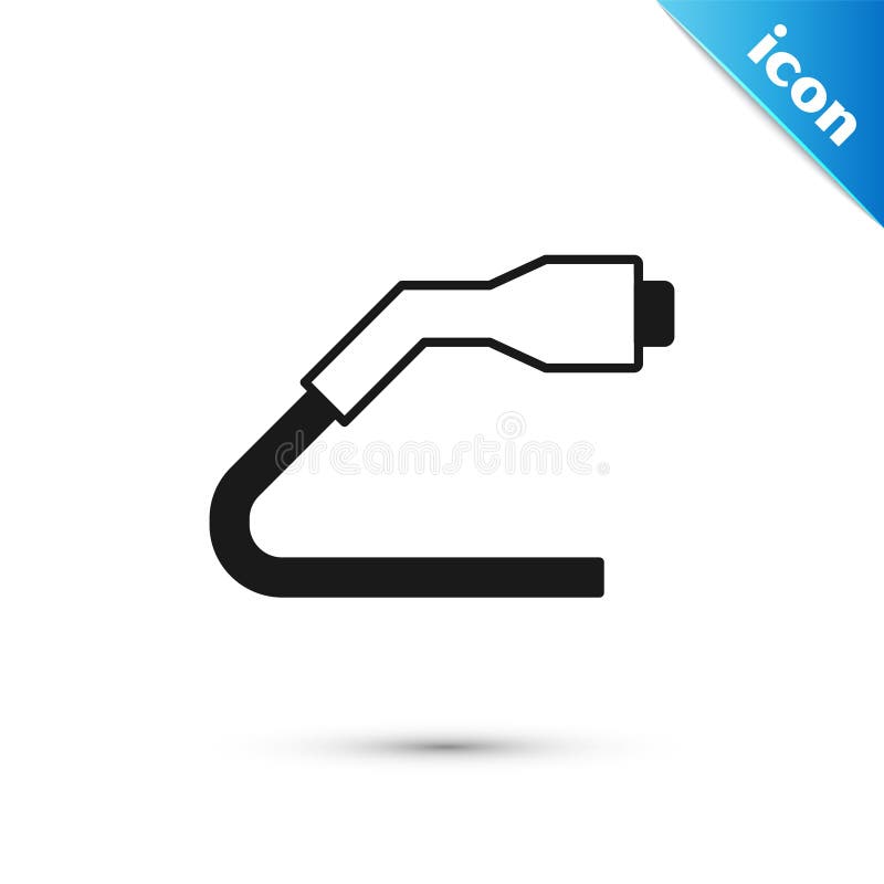 Grey Electrical Panel Icon Isolated on White Background. Vector Stock ...