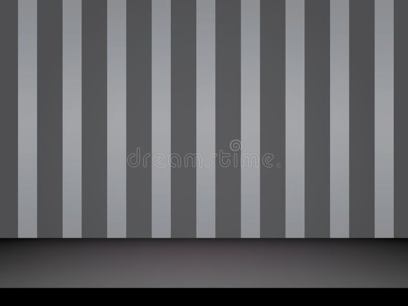 Grey Empty Background with White Line, Color Display Product. Stock ...