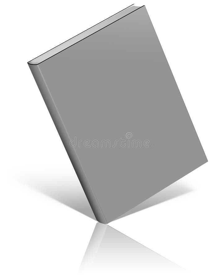 Grey book stock illustration. Illustration of clean, paper - 82877622