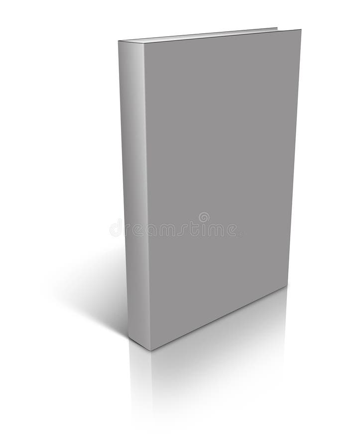 Grey book stock illustration. Illustration of clean, paper - 82877622