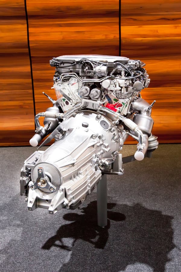 Grey engine Mersedes editorial stock photo. Image of headlight - 20639818