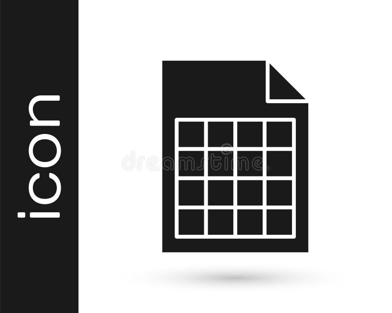 Grey Document Folder Icon Isolated on White Background. Accounting ...