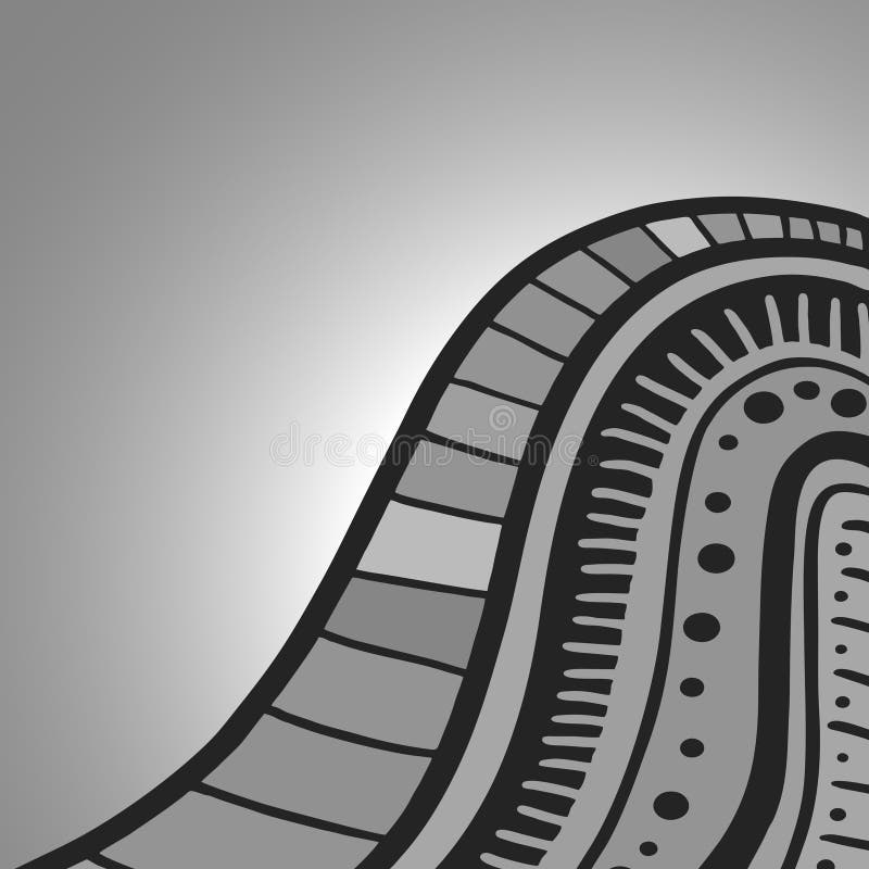 Grey frame cover stock vector. Illustration of graphic - 39981631