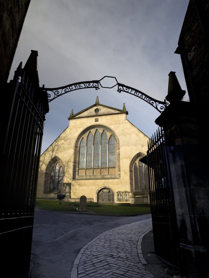 Grey Friars stock photo. Image of path, sign, friar, ancient - 8603318