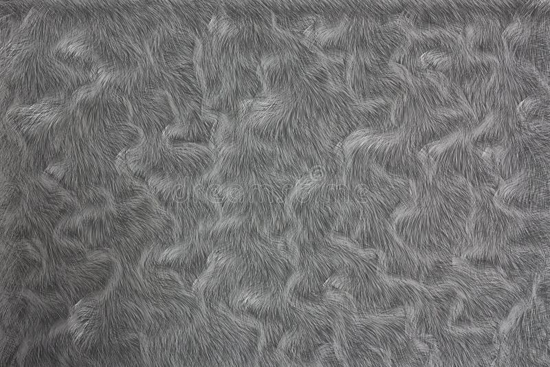 Grey Fur Texture Stock Photo - Image: 12316400