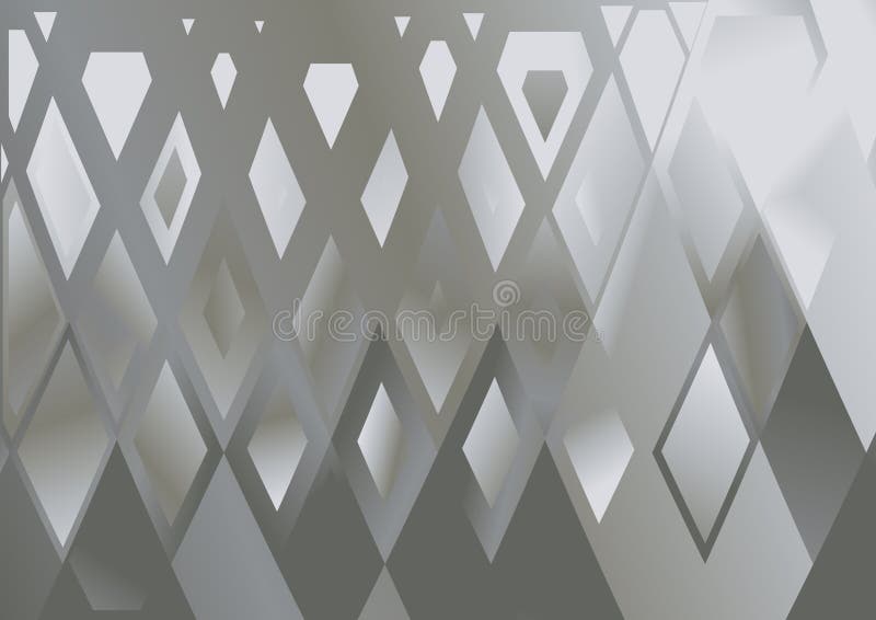 Grey Geometric Triangle Pattern Background Vector Image Stock Vector ...