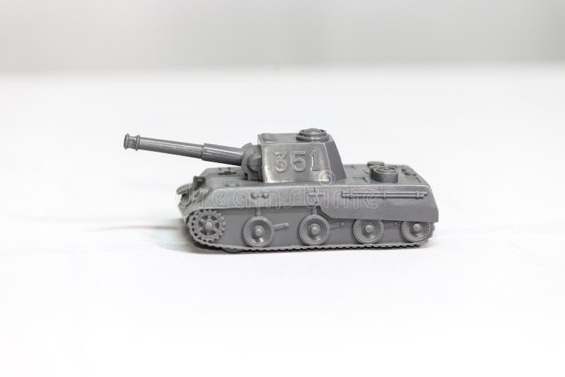 Grey German Tank from a 1960`s Playset Stock Image - Image of grey ...
