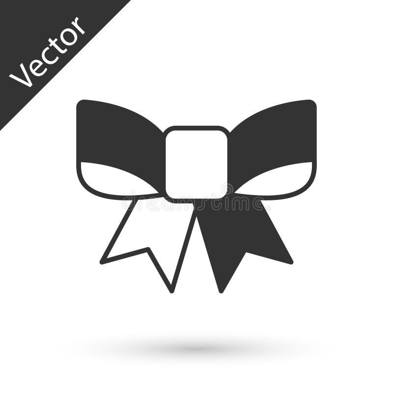 Grey Gift Box Icon Isolated on White Background. Vector Stock Vector ...