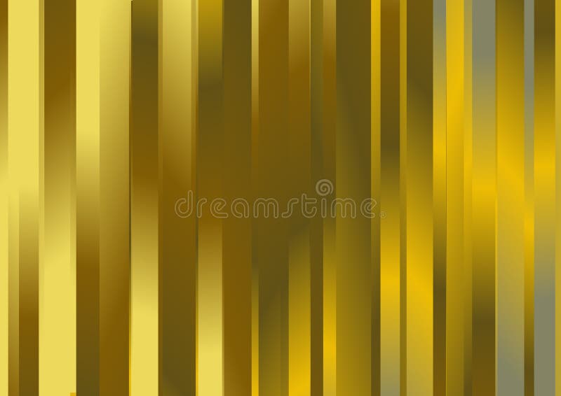Grey and Gold Gradient Stripes Background Design Stock Vector ...