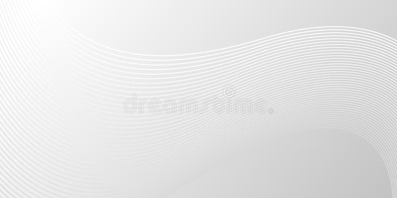 Grey Gradient Background with Line Waves. Minimal Smooth Elegant Grey ...