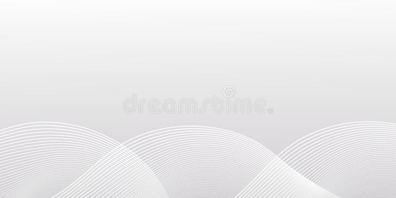 Grey Gradient Background with Line Waves. Minimal Smooth Elegant Grey ...