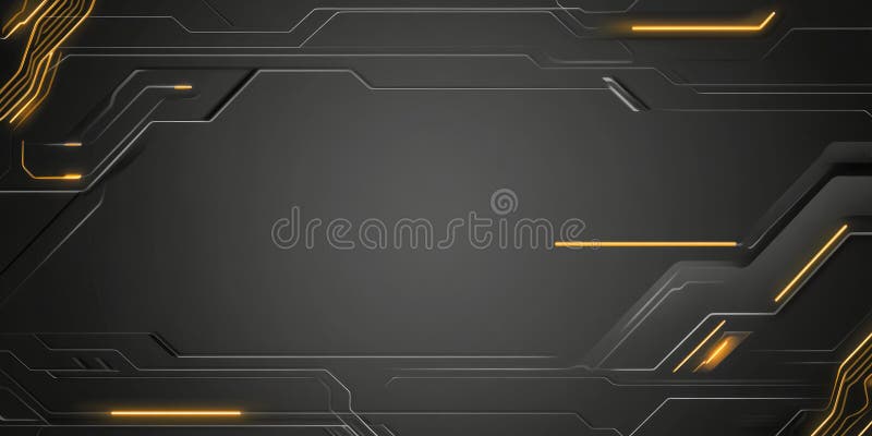 A Grey Gradient Background with Thin, Glowing Neon Lines Cutting ...
