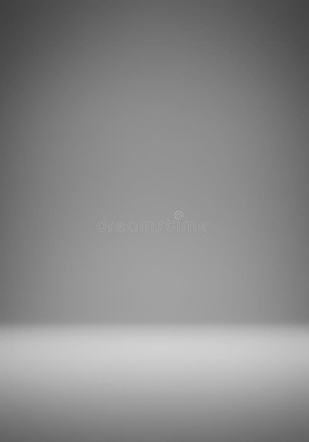 Grey Gradient Studio Background Stock Illustration - Illustration of ...