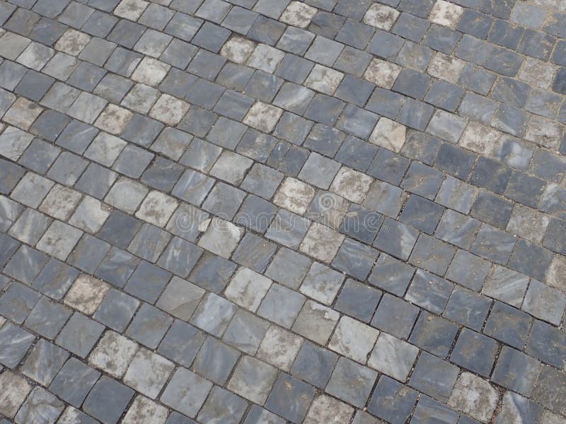 Grey Granite Street Tiles Texture Stock Photo - Image of texture ...