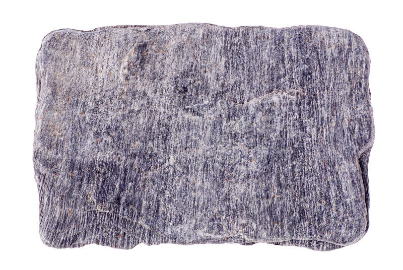 Flat Stone Pedestal on White Background, Textured Template for Mock-up ...