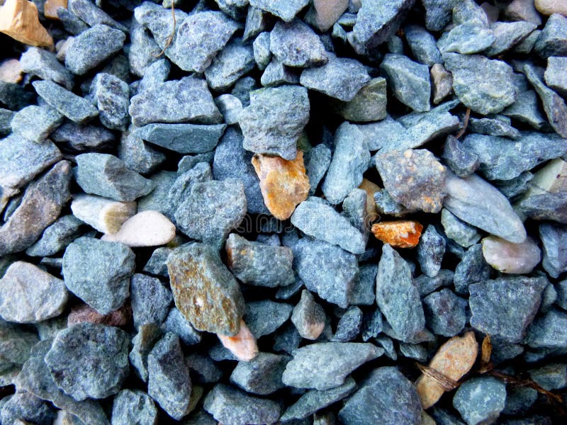 Grey Ground Stone Rubble Background of Many Small Stones Stock Photo ...