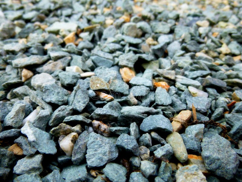 Grey Ground Stone Rubble Background of Many Small Stones Stock Image ...