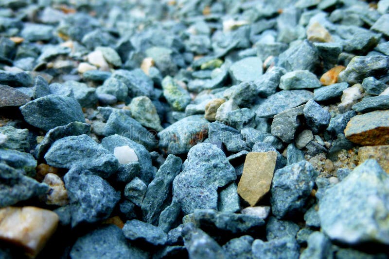 Grey Ground Stone Rubble Background of Many Small Stones Stock Photo ...