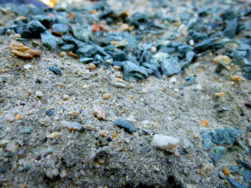 Grey Ground Stone Rubble Background of Many Small Stones Stock Image ...