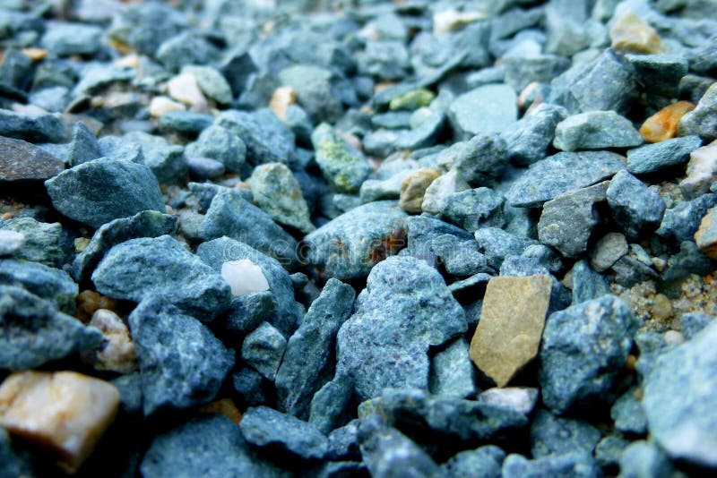 Grey Ground Stone Rubble Background of Many Small Stones Stock Image ...