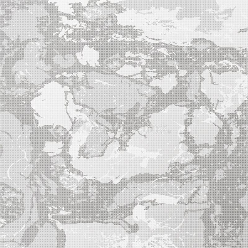 Grey Halftone Background with Stains and Spots Stock Vector ...