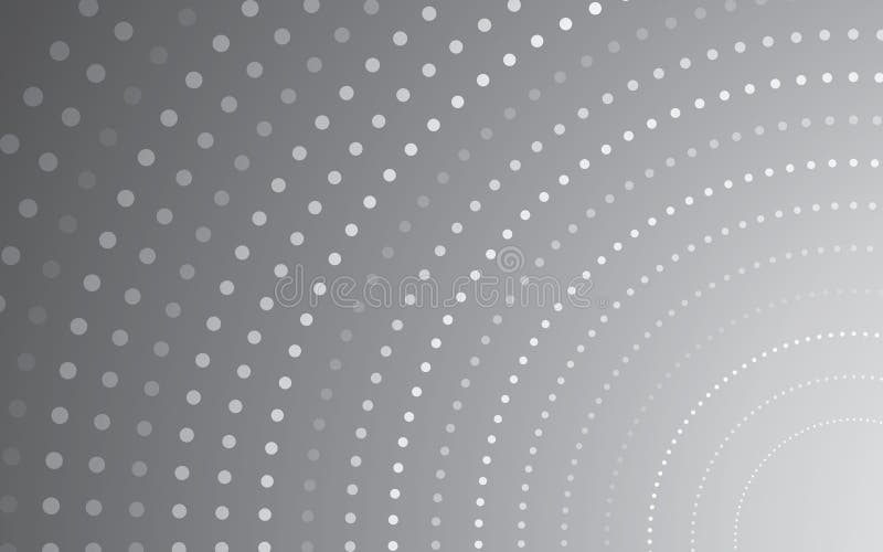 Grey Halftone Dot Gradients Background Design Stock Vector ...