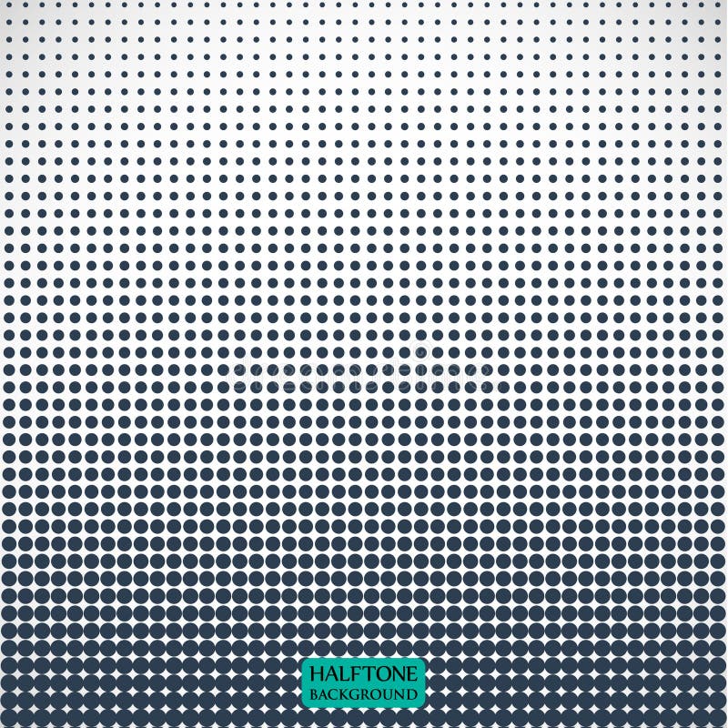 Grey Halftone Dots Texture Pattern for Comics Design Stock Vector - Illustration of halftone ...
