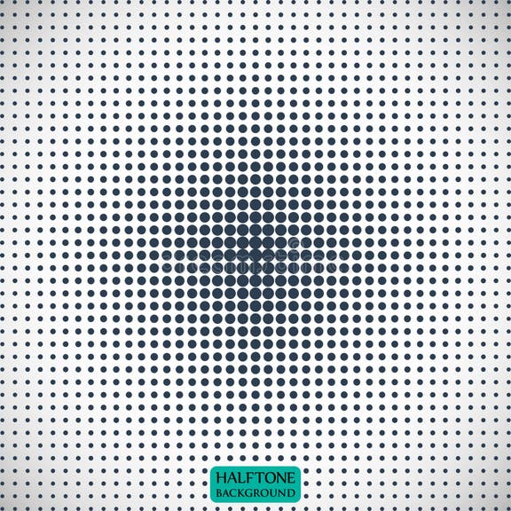 Grey Halftone Dots Texture Pattern for Comics Design Stock Vector ...