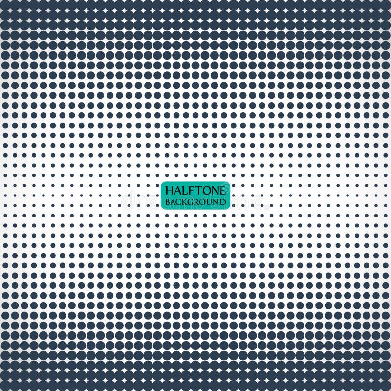 Grey Halftone Dots Texture Pattern for Comics Design Stock Vector ...