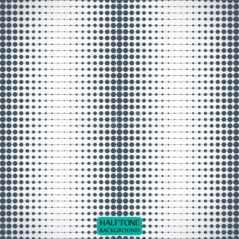 Grey Halftone Dots Texture Pattern for Comics Design Stock Vector - Illustration of spotted ...