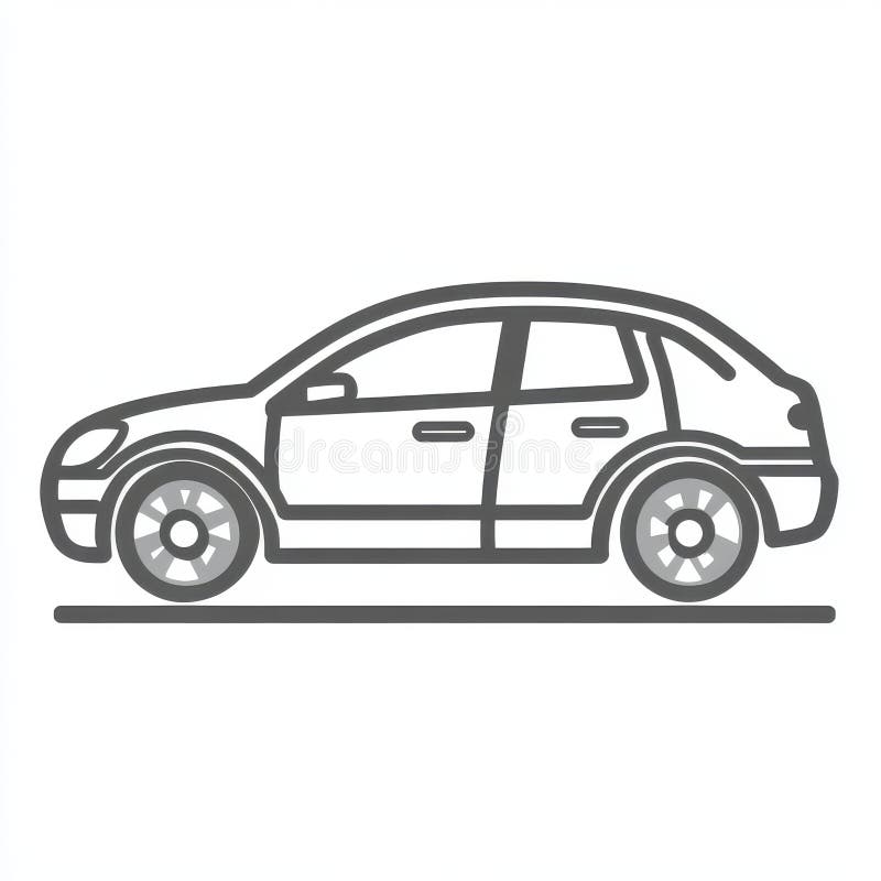 Car Line Drawing Stock Illustrations – 74,197 Car Line Drawing Stock ...