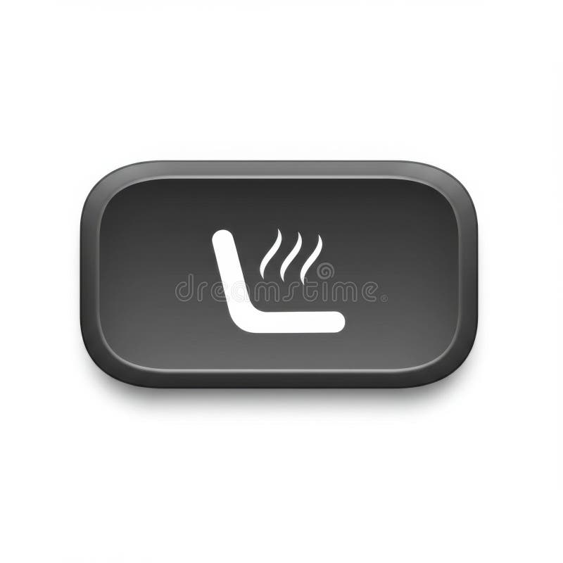 Heated Seat Icon Button Stock Illustrations – 15 Heated Seat Icon ...