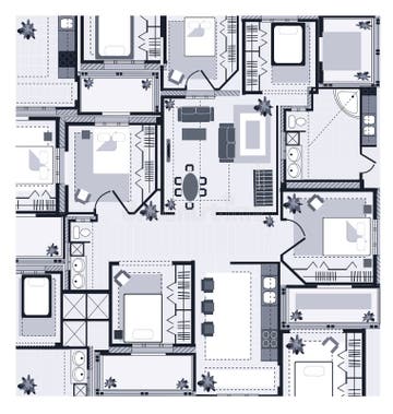 Grey House Stock Illustrations – 94,388 Grey House Stock Illustrations ...
